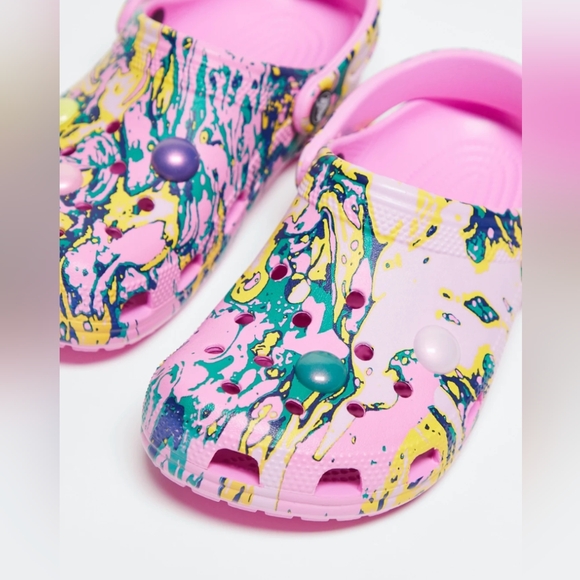 CROCS | Shoes | Crocs Unisex Bubble Marble Clogs | Poshmark